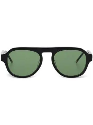 Thom Browne Pilot Sunglasses - 001 Black