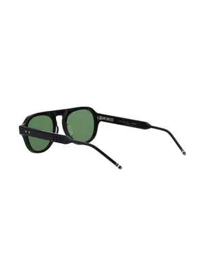Thom Browne Pilot Sunglasses - 001 Black