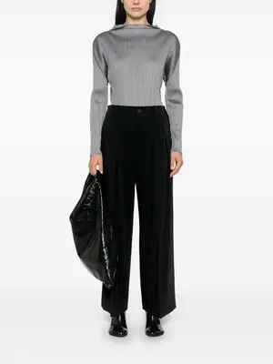 Issey Miyake Wool Gabardine Trousers