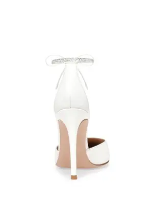 GIANVITO ROSSI Montecarlo D'orsay Pumps - White