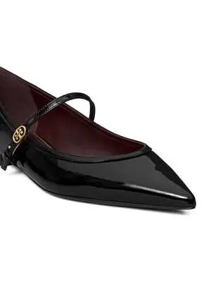 Tory Burch Double T-buckle Ballet Flats