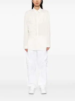 POST ARCHIVE FACTION Paneled-design Shirt - Neutrals
