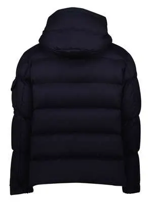 Moncler Maya 70 Hooded Down Jacket - Blue