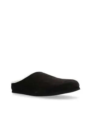 COMMON PROJECTS Shearling Clogs - Brown