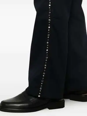 WALES BONNER Studded Bootcut Trousers