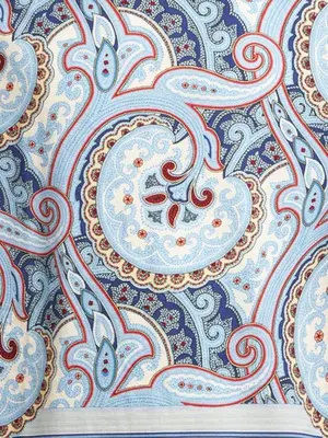 Etro Paisley-print T-shirt - Blue