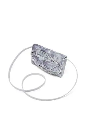 DIESEL® 1dr Wallet With Shimmer Finish - Blue