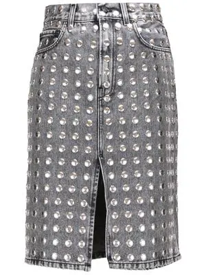 HAIKURE Skirts - Black Stupped