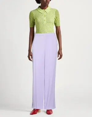 Pinko High Waisted Wide Leg Crepe Pants