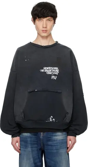 PALY PALY Black Willing & Abel Sweatshirt - Black