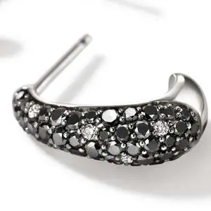 John Hardy Surf Hoop Earrings