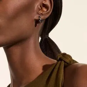 John Hardy Surf Hoop Earrings