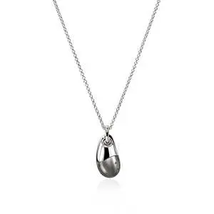 John Hardy Pebble Diamond Pave Necklace
