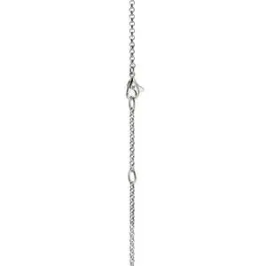 John Hardy Pebble Diamond Pave Necklace