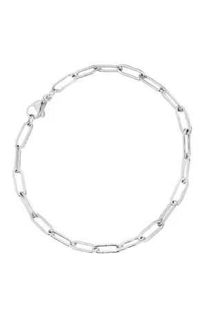DONATELLO GIAN Sterling Paperclip Chain Bracelet