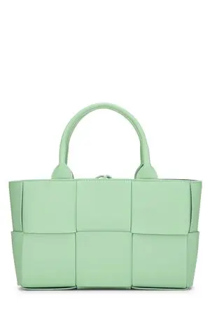Bottega Veneta Maxi Intrecciato Arco Tote - Green