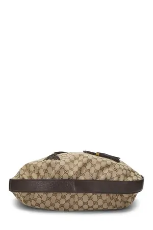 Gucci Original Gg Canvas Drawstring Hobo