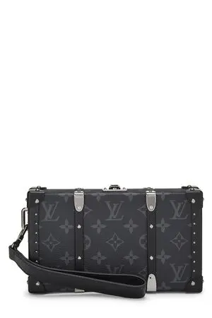 LOUIS VUITTON Monogram Eclipse Trunk Clutch