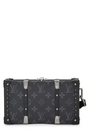 LOUIS VUITTON Monogram Eclipse Trunk Clutch