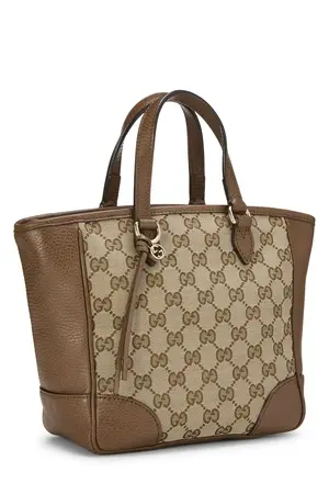 Gucci Original Gg Bree Top Handle Tote - Brown