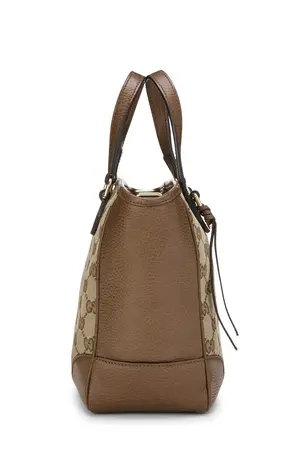 Gucci Original Gg Bree Top Handle Tote - Brown
