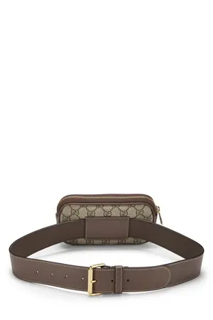 Gucci Gg Supreme Canvas Ophidia Belt Bag - Brown