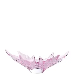 Lalique Lalique Rose Nebula Champs-Élysées Bowl Pink