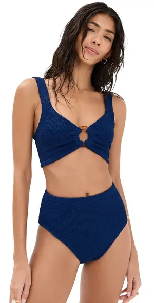 Hunza G Nadine Bikini Set - Navy