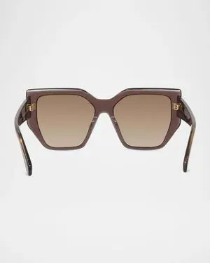 Stella McCartney Stella McCartney Oversized Square Sunglasses Sdbrnbrng