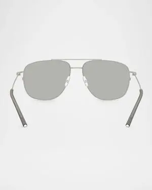 Moncler Aviator Sunglasses - Silver
