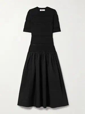 Sea Devon Paneled Midi Dress
