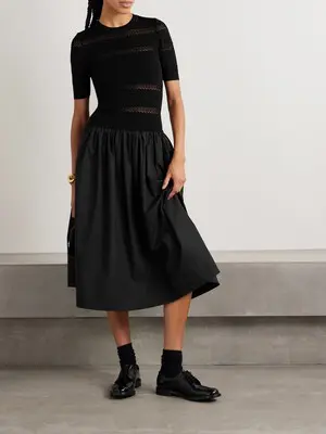 Sea Devon Paneled Midi Dress