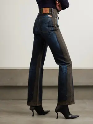 Y/project Printed High-rise Slim-leg Jeans