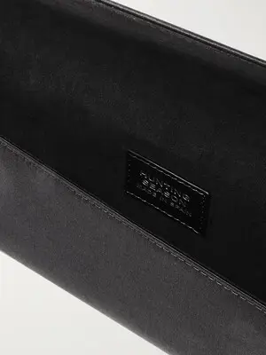 HUNTING SEASON Opera Satin Clutch - Black