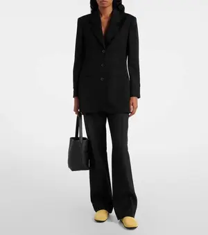 THE ROW Vincit Suede Loafers