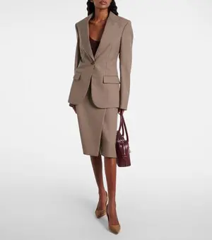 GIANVITO ROSSI Suede Pumps - Beige
