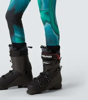 Aztech Mountain Aztech Next To Skin Printed Leggings - Blue
