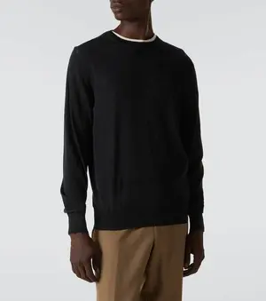 Zegna Wool Sweater - Black