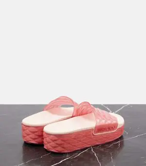 JIMMY CHOO Diamond Slides - Pink