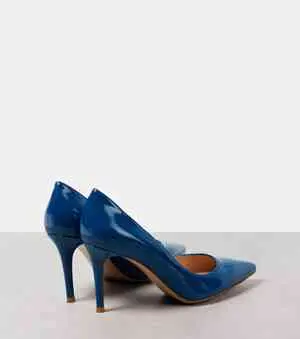 GIANVITO ROSSI 85 Leather Pumps