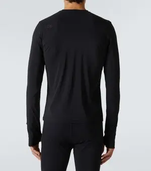 Aztech Mountain Next To Skin Ski Top - Black