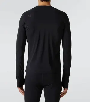 Aztech Mountain Next To Skin Ski Top - Black