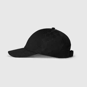 Gucci Gg Ripstop Baseball Hat - Black