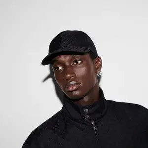 Gucci Gg Ripstop Baseball Hat - Black