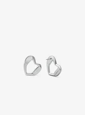 Michael Kors Heart Stud Earrings