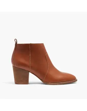 Madewell The Brenner Boot In Leather