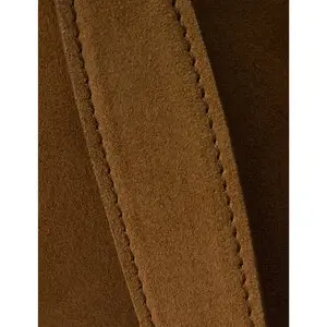 Prada Aimée Medium Suede Shoulder Bag