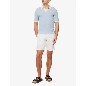 Orlebar Brown Norwich Linen Shorts - White Sand