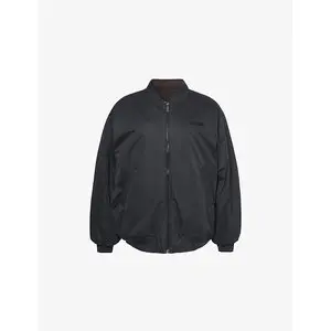 TALA Oversized Woven Reversible Bomber Jacket