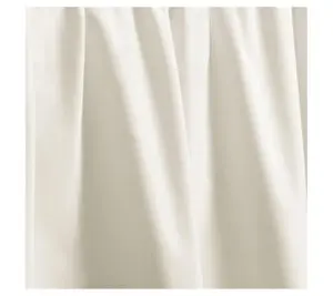 Laura Ashley Solid Ivory Twin Ruffled Bedskirt